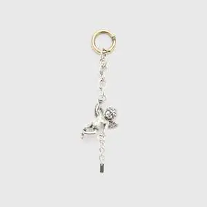 DIESEL® Metal Cherub Charm - Silver