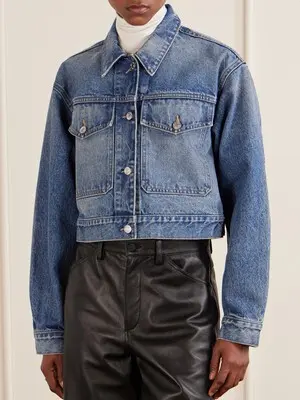 NILI LOTAN Clement Denim Jacket