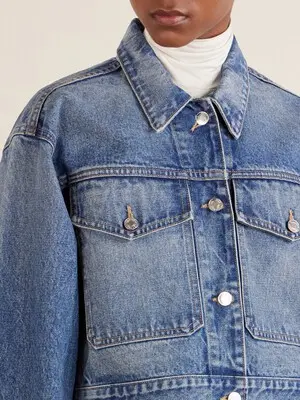 NILI LOTAN Clement Denim Jacket