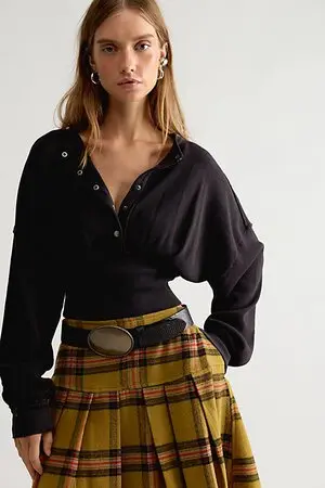 Free People Henley Performance Tops For Women