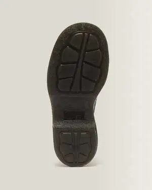 Dr. Martens Buzz 5-eye Croc Embossed Leather Shoes