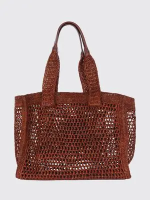 Chloé Raffia Shoulder Bag - Brown