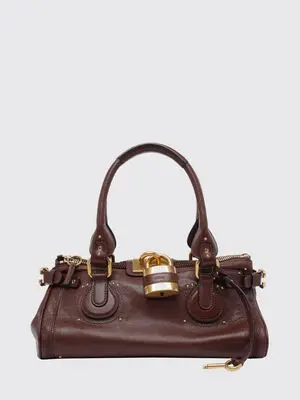 Chloé Paddington Calfskin Shoulder Bag - Brown