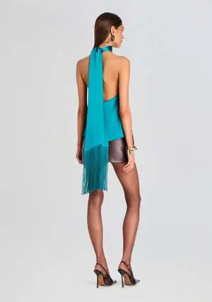 Retrofete Martina Top - Sarcelle