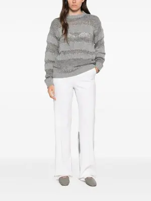 Fabiana Filippi Wool Crewneck Sweater