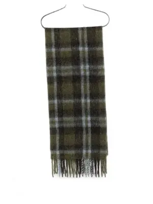 Closed Wool Scarf - Brown