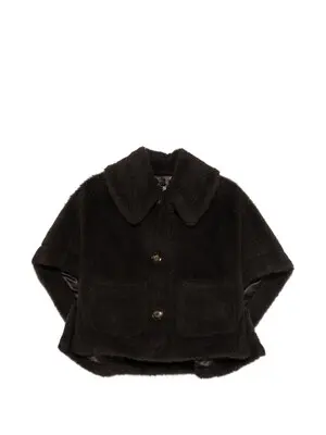 Max Mara Wool Cape - Brown