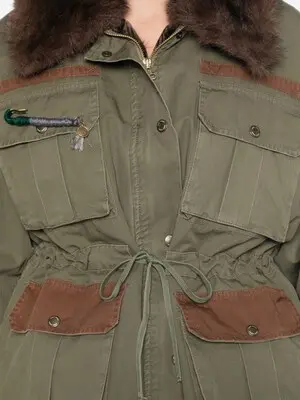 FRONT STREET 8 Faux Fur Parka Coat