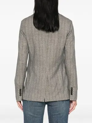 CIRCOLO 1901 Cotton Double-breasted Jacket