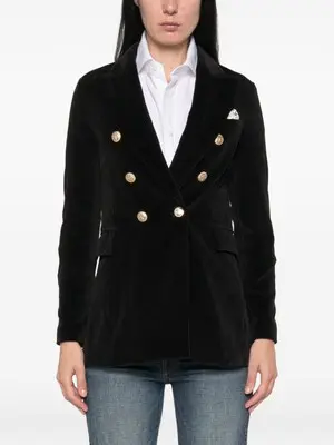 CIRCOLO 1901 Cotton Double-breasted Jacket