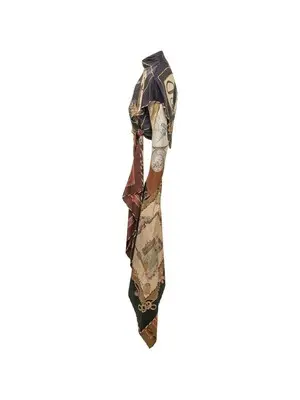 Zimmermann Valiant Printed Silk Top - Brown