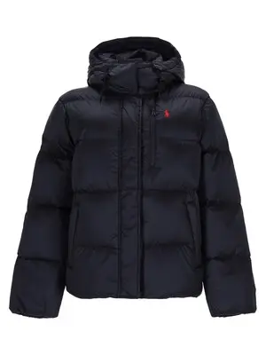 Polo Ralph Lauren Removable Hood Puffer Jacket - Blue