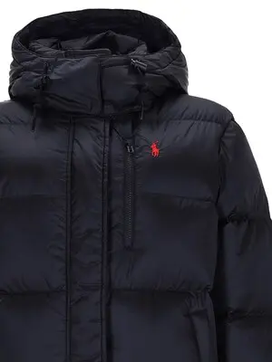 Polo Ralph Lauren Removable Hood Puffer Jacket - Blue