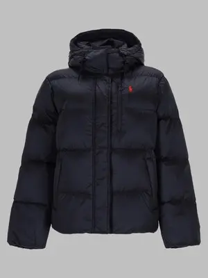 Polo Ralph Lauren Removable Hood Puffer Jacket - Blue