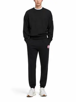 Canada Goose Pantalone Jogger Con Patch Logo
