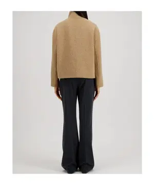 Harris Wharf London Buttoned Fleece Jacket