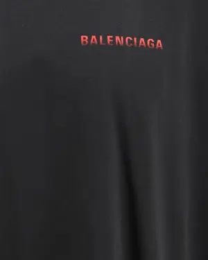 Balenciaga Back Gradient Oversized T-shirt