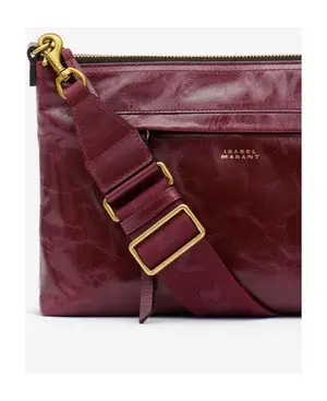 Isabel Marant Étoile Logo Printed Shoulder Bag