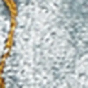 ANKE DRECHSEL Silk Velvet Embroidered Pouch