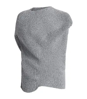 Issey Miyake Found Stone Knitted Top