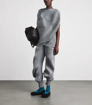 Issey Miyake Found Stone Knitted Top