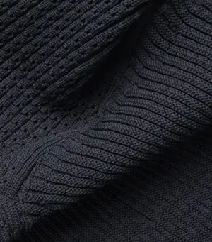 Issey Miyake Found Stone Knitted Top
