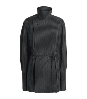 Issey Miyake Cotton Monsieur Shirt - Black