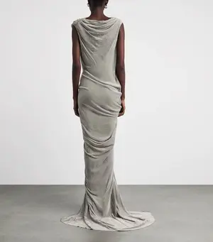 Rick Owens Strutter Maxi Dress - Brown