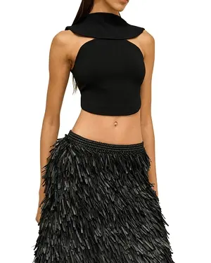 Cult Gaia Kevi Cutout Top