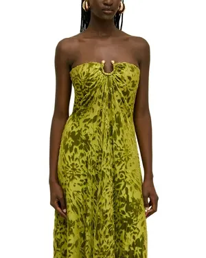 Cult Gaia Renay Strapless Dress