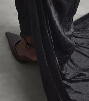 Rick Owens Velvet Shailee Gown - Black