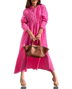 MARIELLE STOKKELAAR Delphine Button Front Dress