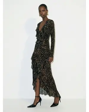 Ronny Kobo Marian Ruffled Blouse