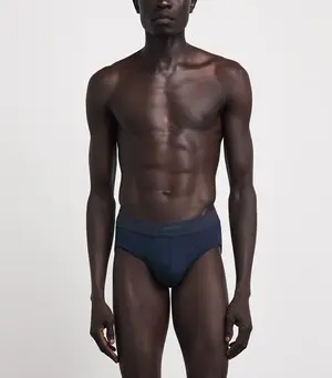 SKIMS Stretch-cotton Briefs