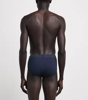 SKIMS Stretch-cotton Briefs