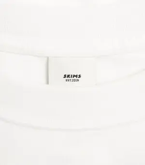 SKIMS Heavyweight Cotton Long-sleeve T-shirt