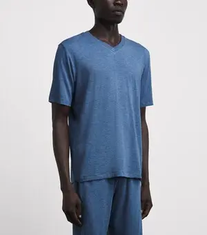 Hanro Casuals V-neck Pyjama Top