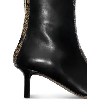 AeydĒ Billie Stripe Leather Boots