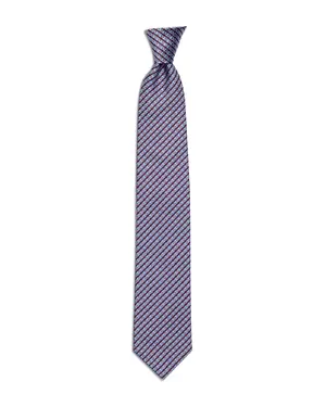 David Donahue Neat Silk Classic Tie