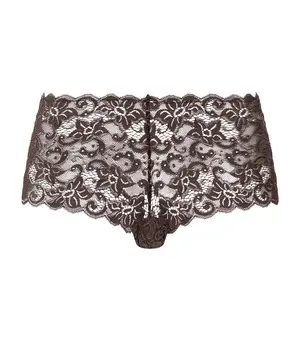 Hanro Lace Moments Maxi Briefs - Brown
