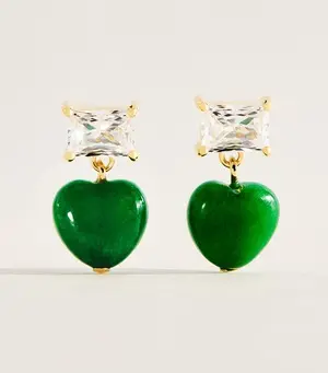 Completedworks The Heart's Window Drop Earrings