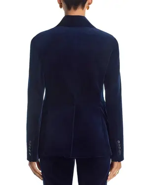 A.L.C. A. L.c Elza Cotton Blend Notch Collar Jacket