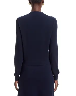 A.L.C. Solenne Curved Hem Button Front Cardigan