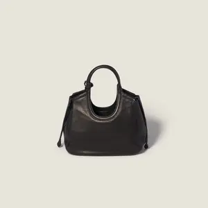 Miu Miu Ivy Nappa Leather Tote Bag