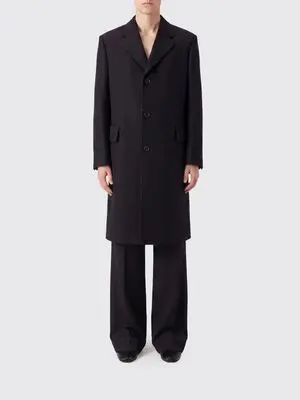 MAISON MARGIELA Single-breasted Knee-length Wool-blend Coat