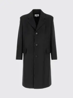 MAISON MARGIELA Single-breasted Knee-length Wool-blend Coat