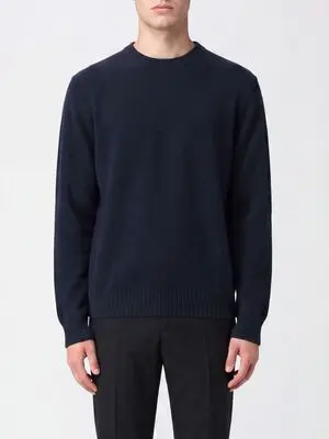 Giorgio Armani Cashmere And Silk Crewneck Jumper - Blue