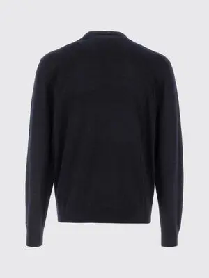 Giorgio Armani Cashmere And Silk Crewneck Jumper - Blue