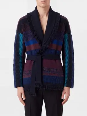 Giorgio Armani X Alanui Cashmere Blend Robe Cardigan