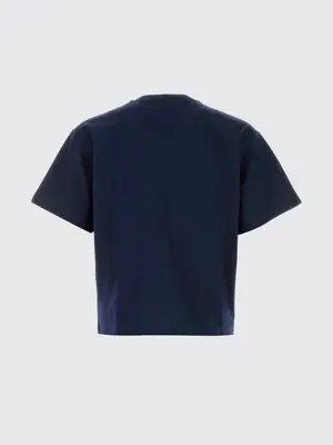 Versace Crewneck Cotton T-shirt With Contrasting Logo